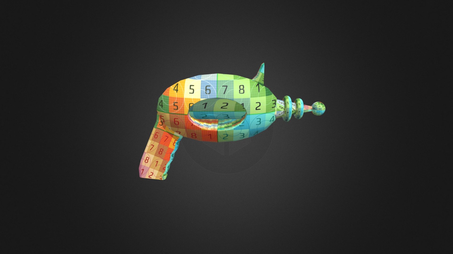 Ray Gun - Download Free 3D model by KeyMaster51 [9f46ea1] - Sketchfab