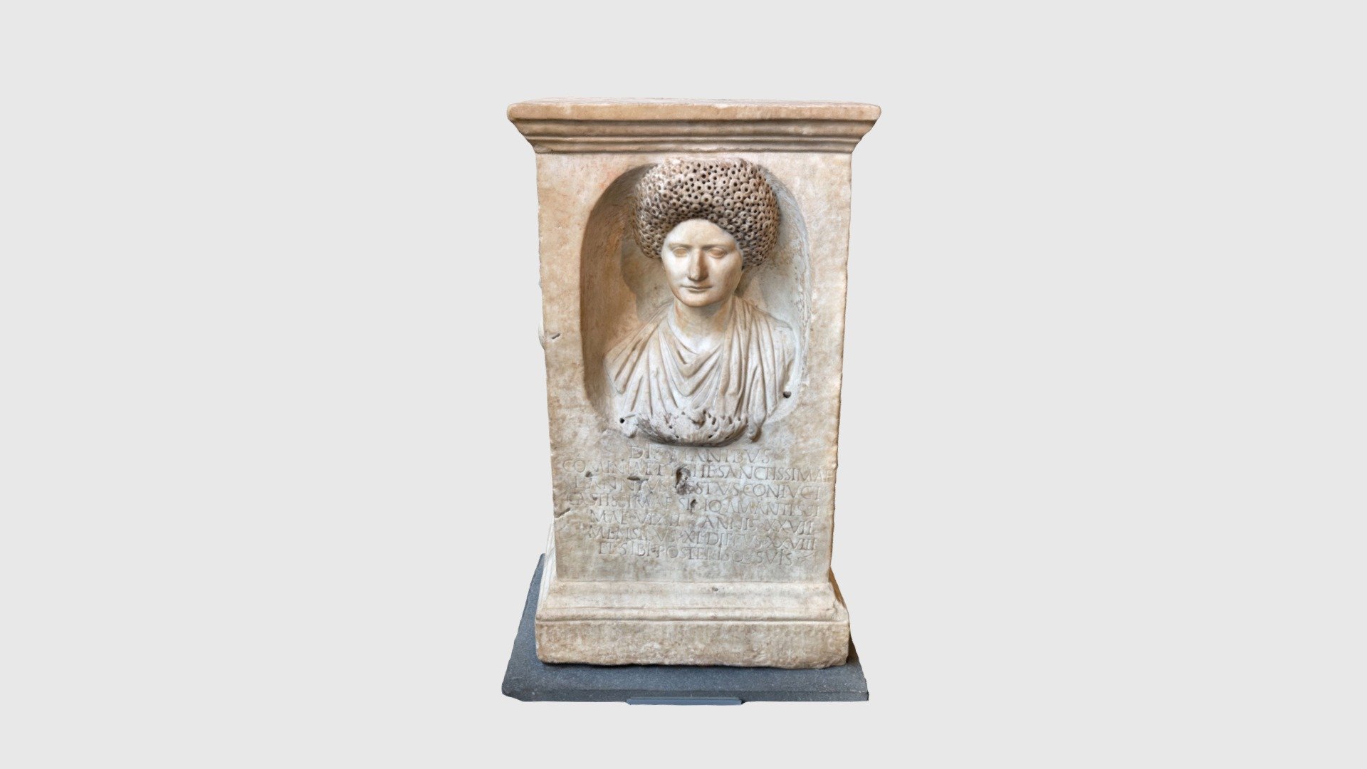 Funerary Altar of Cominia Tyche - Download Free 3D model by ...