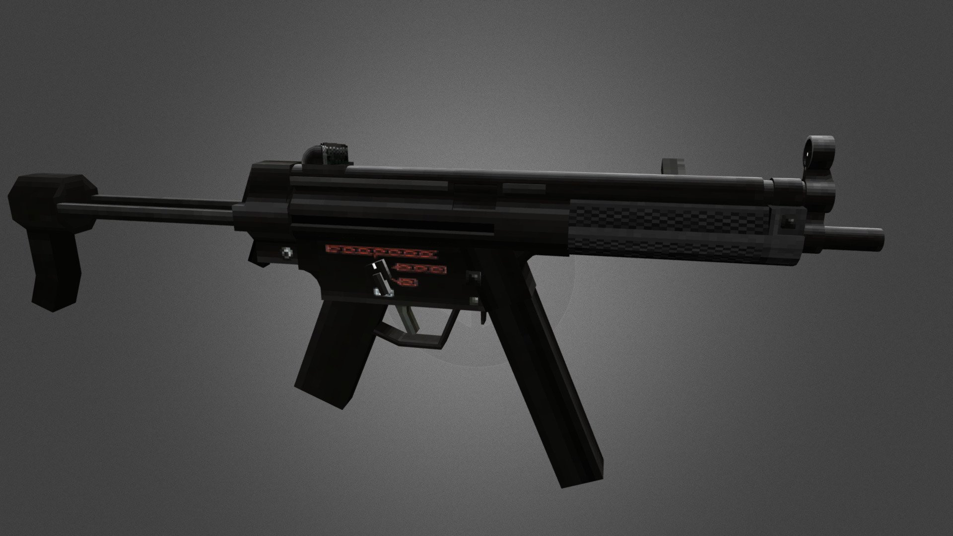 MP5 - Download Free 3D model by thebradqq [9f4e043] - Sketchfab