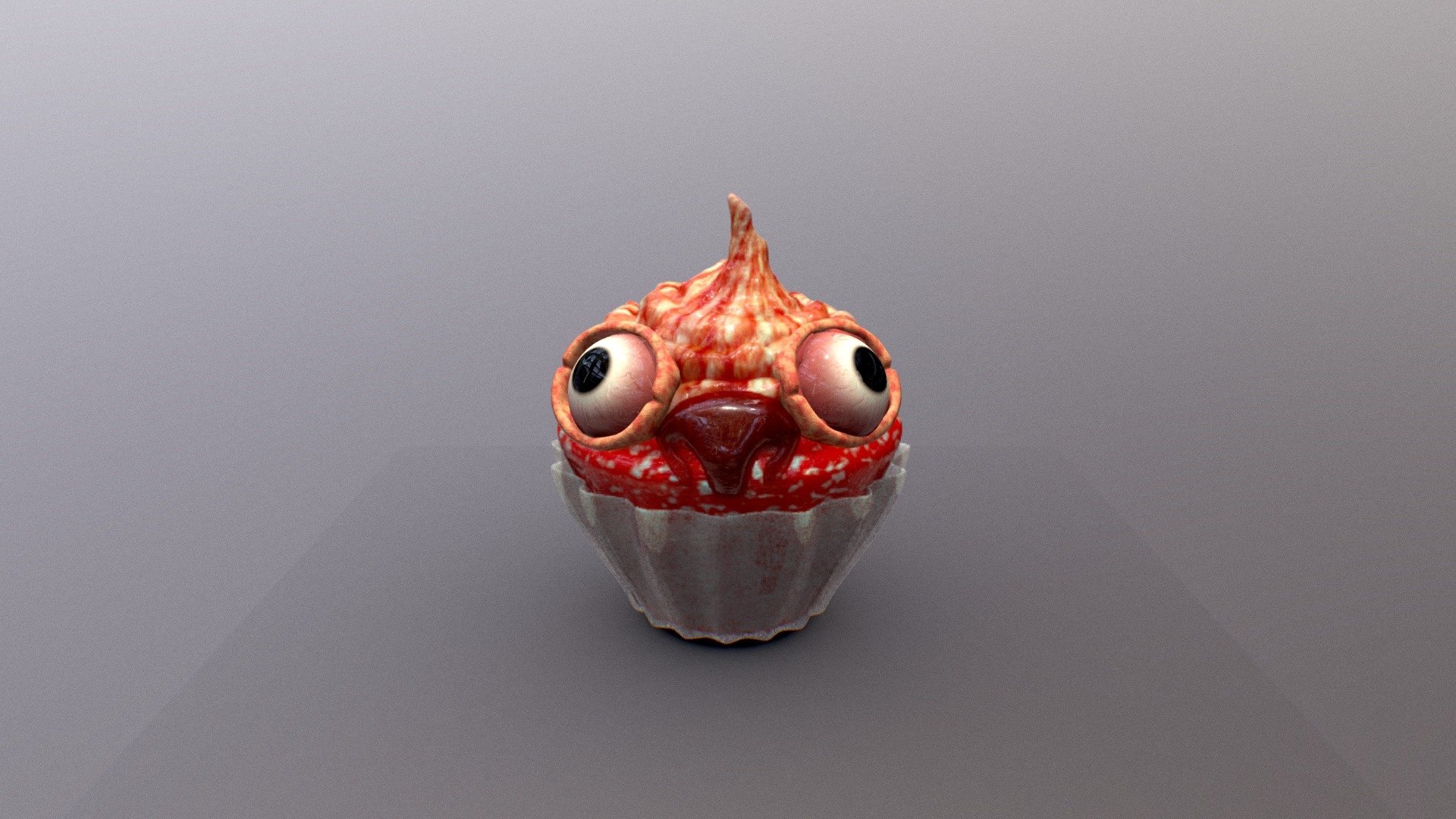 Raw_CupCake - 3D model by Nicolas_Umana (@umana.arts) [9f4e803] - Sketchfab