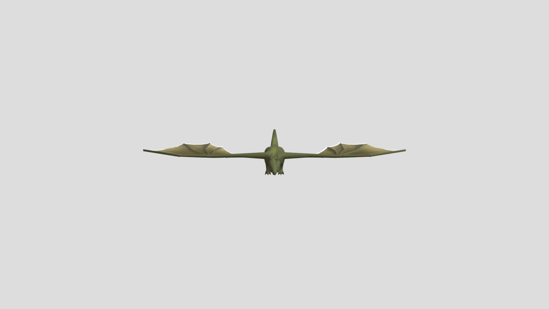Low Poly Wyvern - 3D model by theaborgen [9f4e955] - Sketchfab