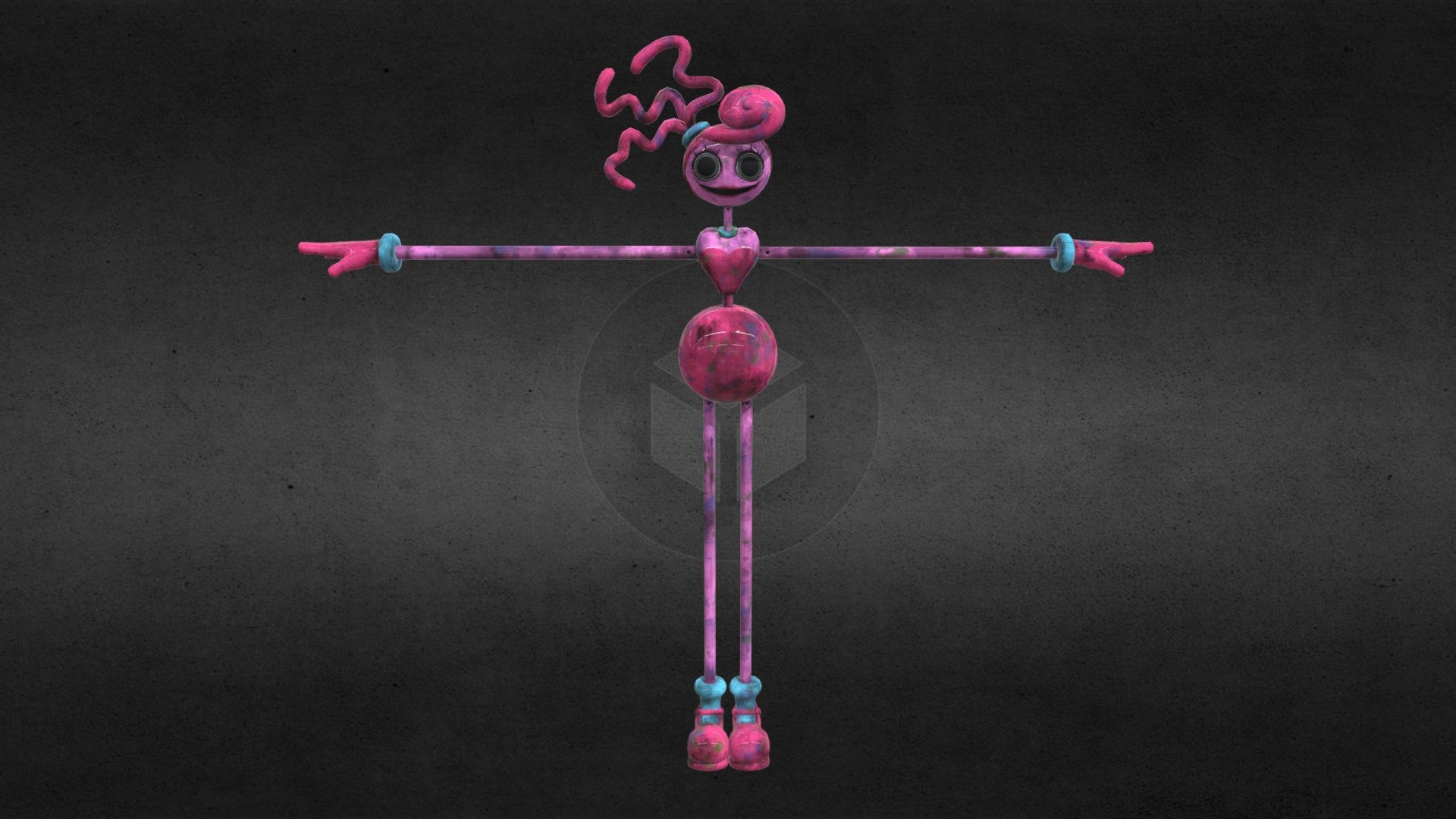 Angry Mommy Long Legs ( Official 3D Models ) - Download Free 3D model ...