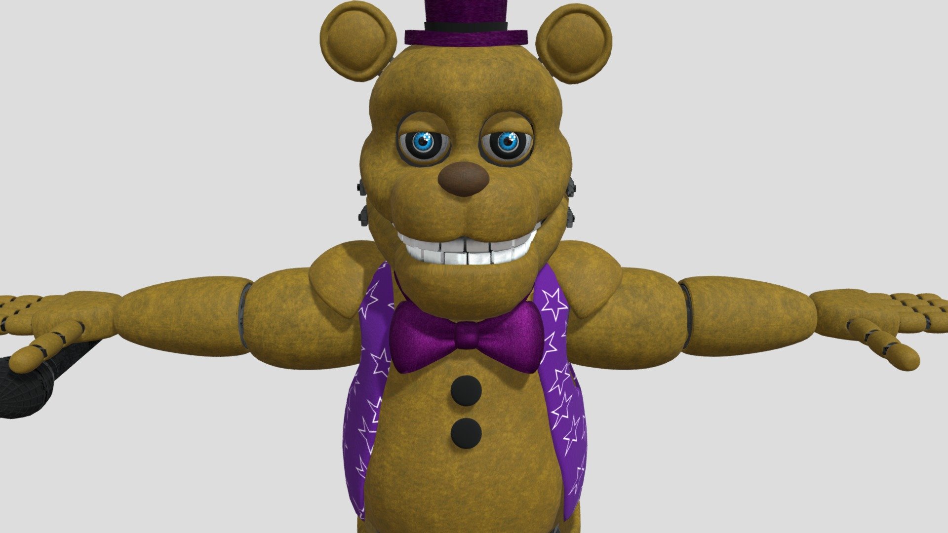 Stylized Fredbear by xXMrTrapXx - Download Free 3D model by Broken down ...
