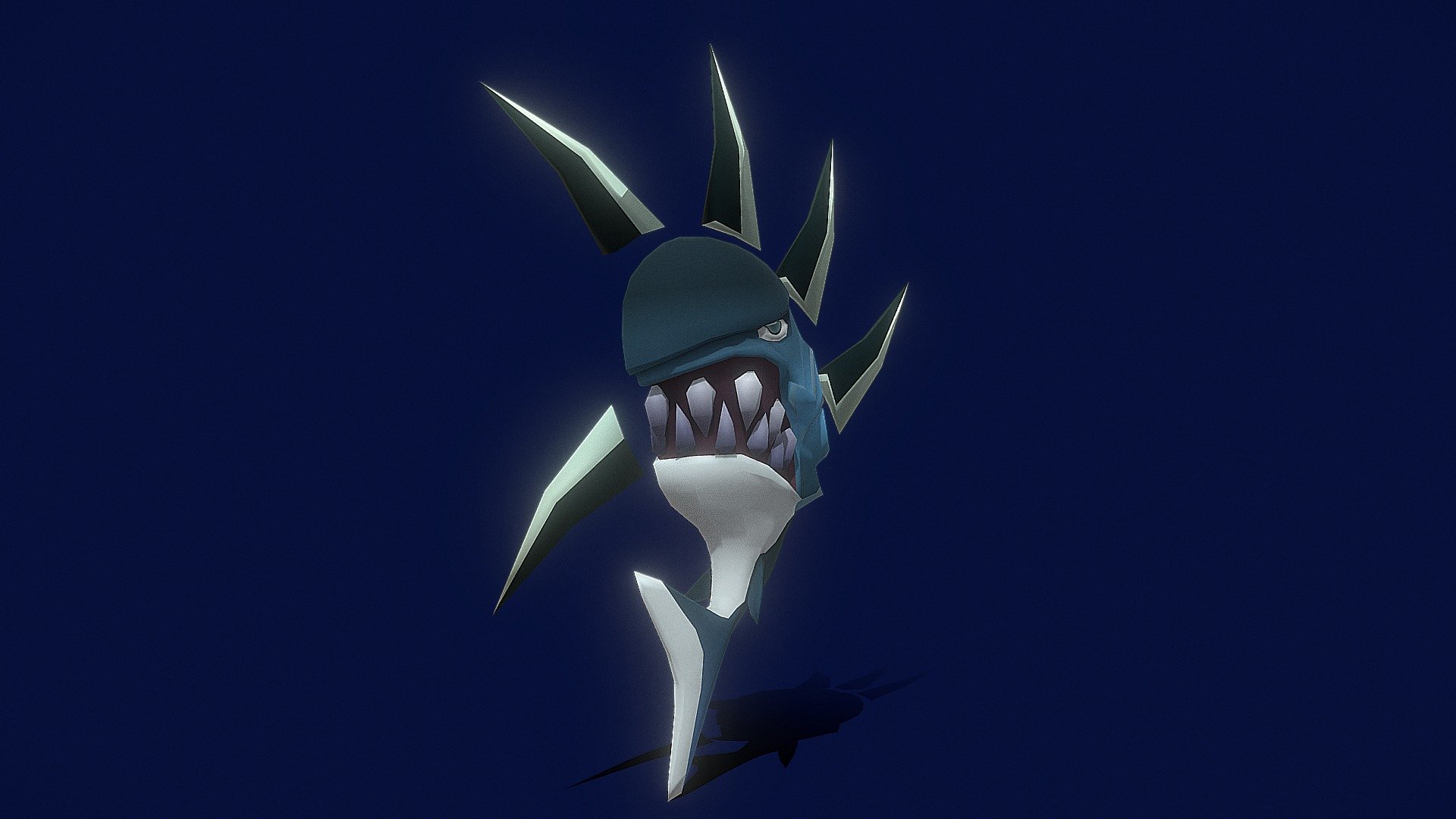 Left-Hand Shark (Yugioh) - Buy Royalty Free 3D model by Yanez Designs ...