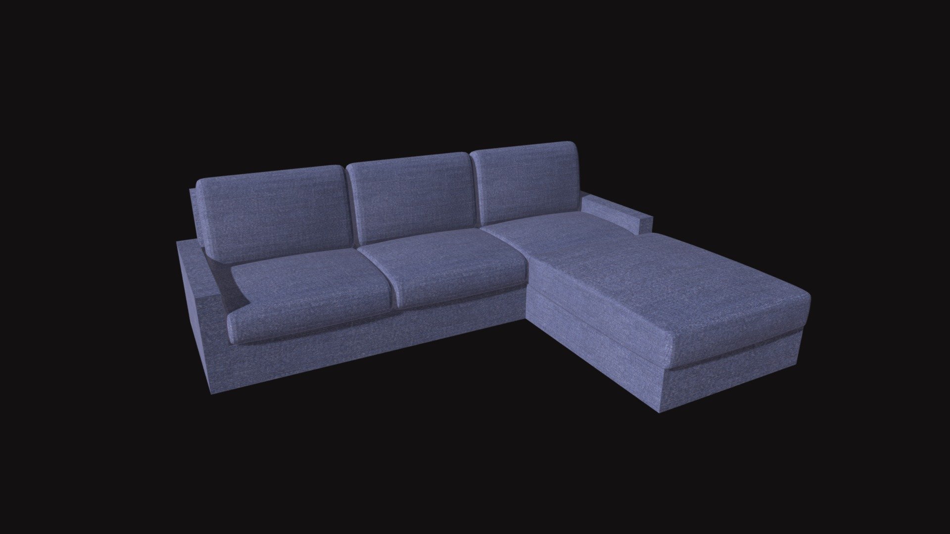 Simple Sofa - Download Free 3D model by Antonio Rossini (@Rox3d ...