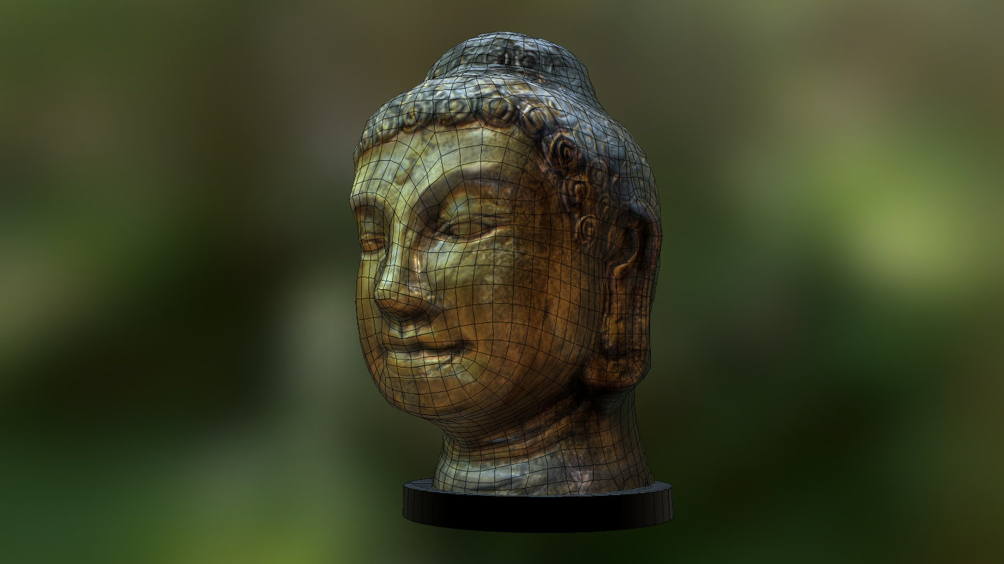 Hindu Head - Photogrammetry 2.5k polygons - 3D model by 1000 Errors ...