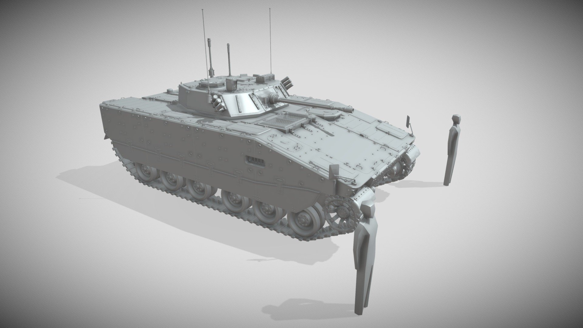 IFV-3 - 3D model by cangguprime [9f51c91] - Sketchfab