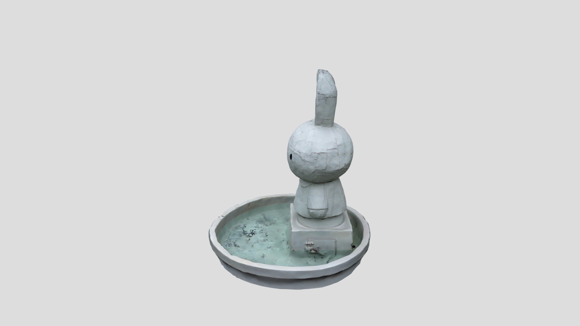 Rabbit fountain statue - Download Free 3D model by Wliered [9f52118 ...