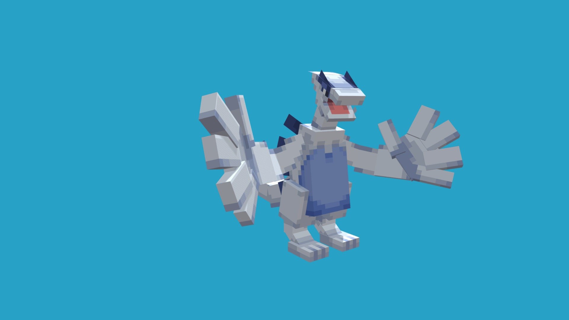 Lugia - 3D model by Crimson (@CrimsonRed1710) [9f53cd3] - Sketchfab