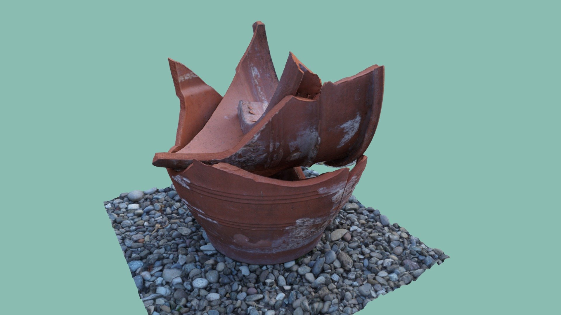 Broken Pot - Download Free 3D model by Eleni Kofekidou (@EleniKofekidou ...
