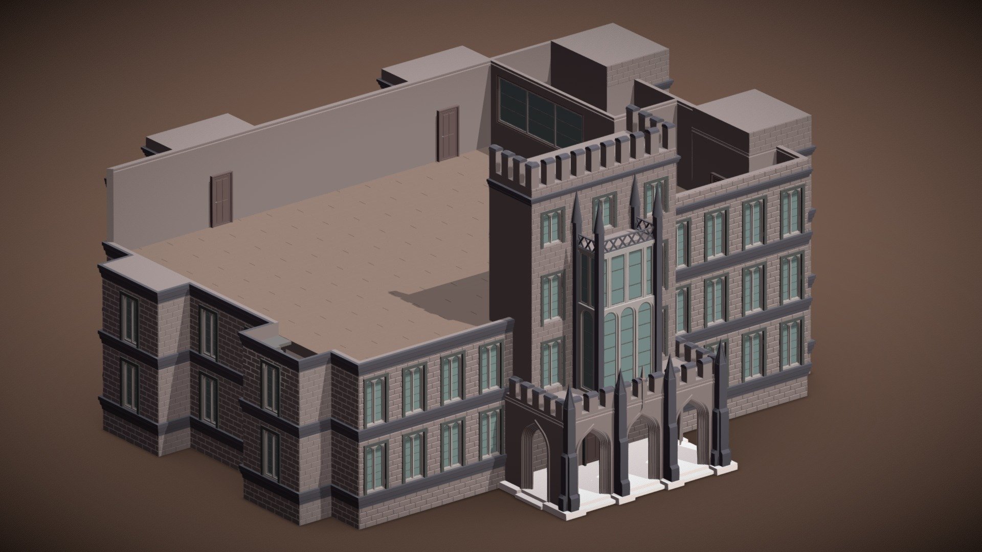 Hospital blend - 3D model by aleksfisher26 [9f566ef] - Sketchfab