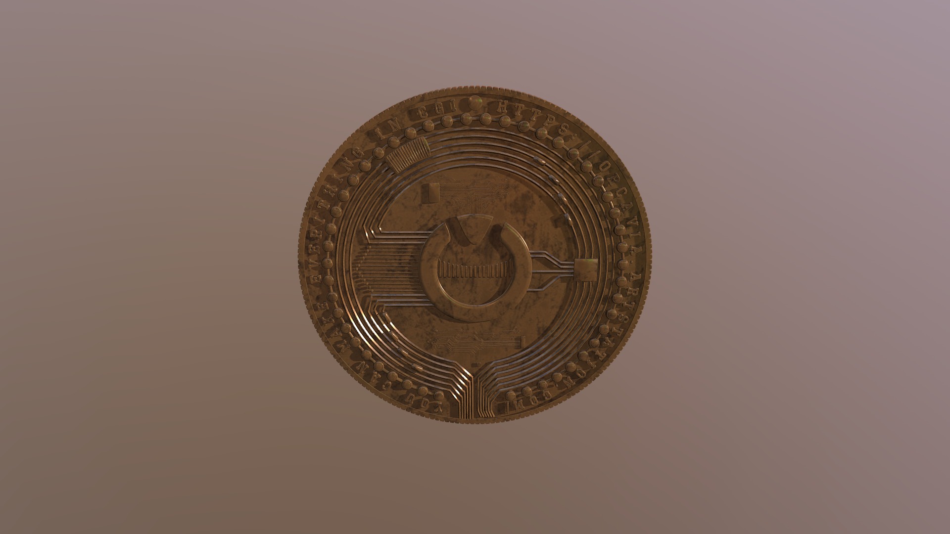 COIN - 3D model by Orcavia [9f5699b] - Sketchfab
