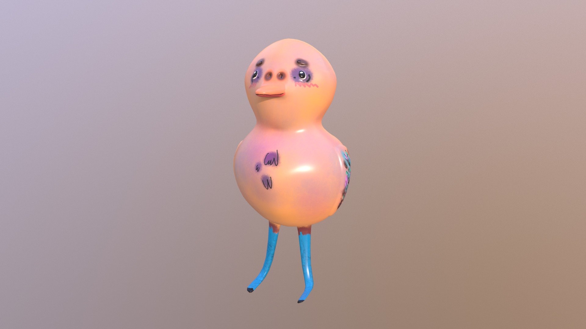 Duck Borb - 3D model by inspectorbeans [9f5768c] - Sketchfab
