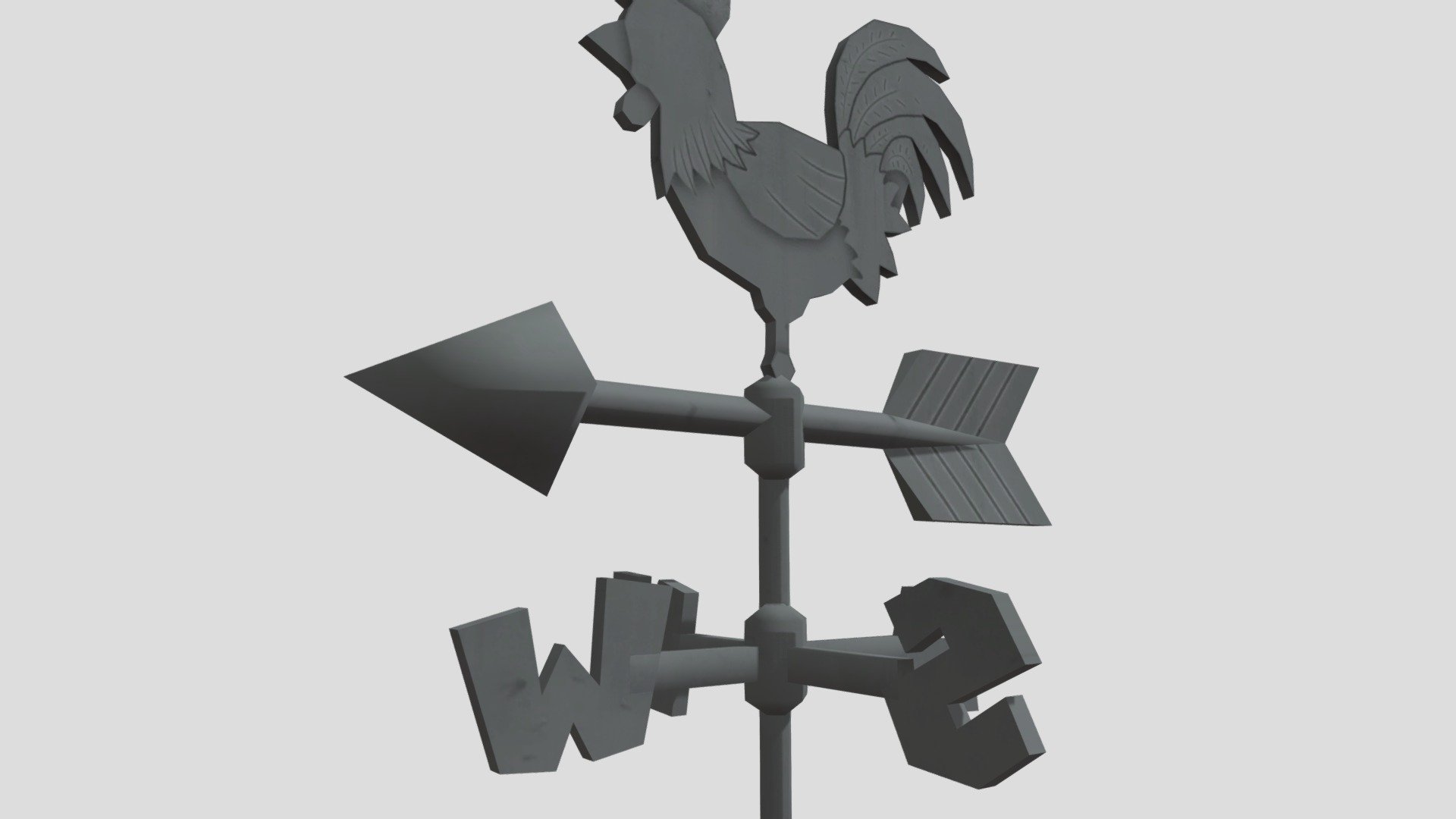 Weather Vane - Download Free 3D model by Polygonal_64 (@LegoshiFan ...