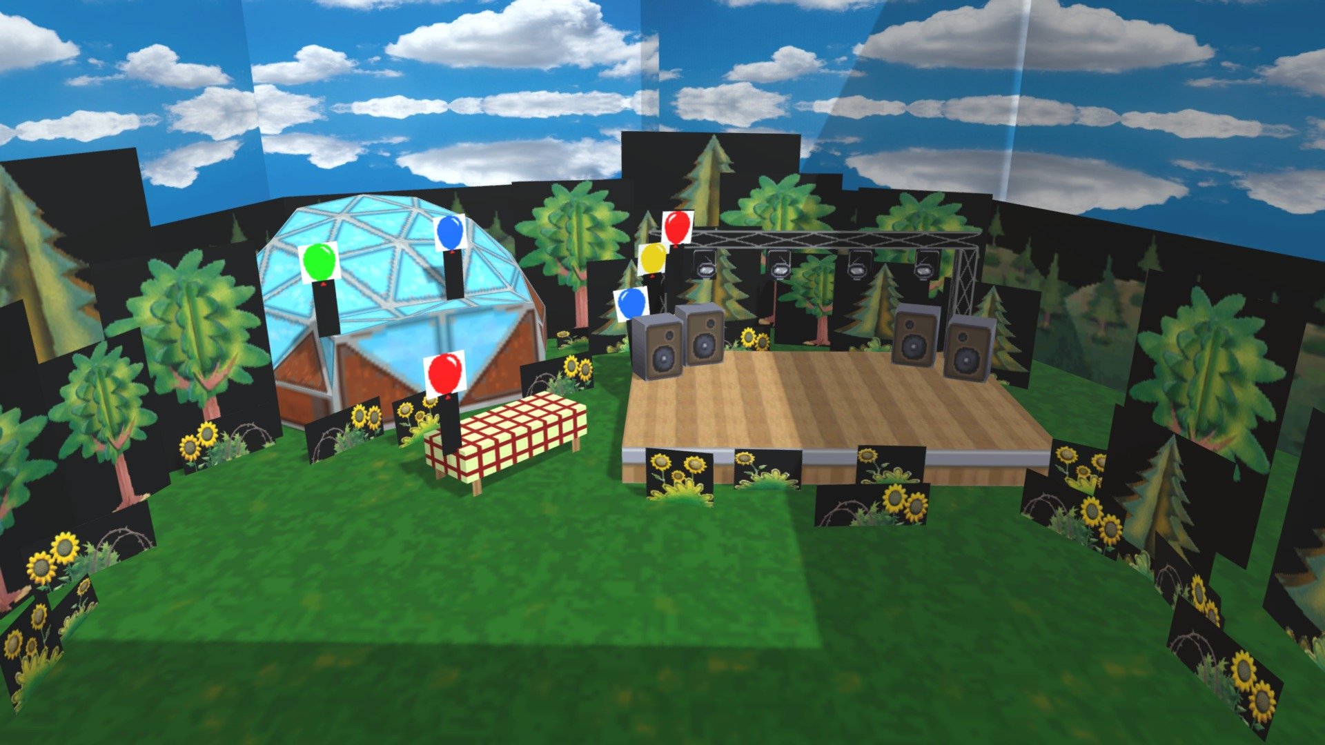 Sunflower Vally Morning Map For Garry's Mod - Download Free 3D model by ...