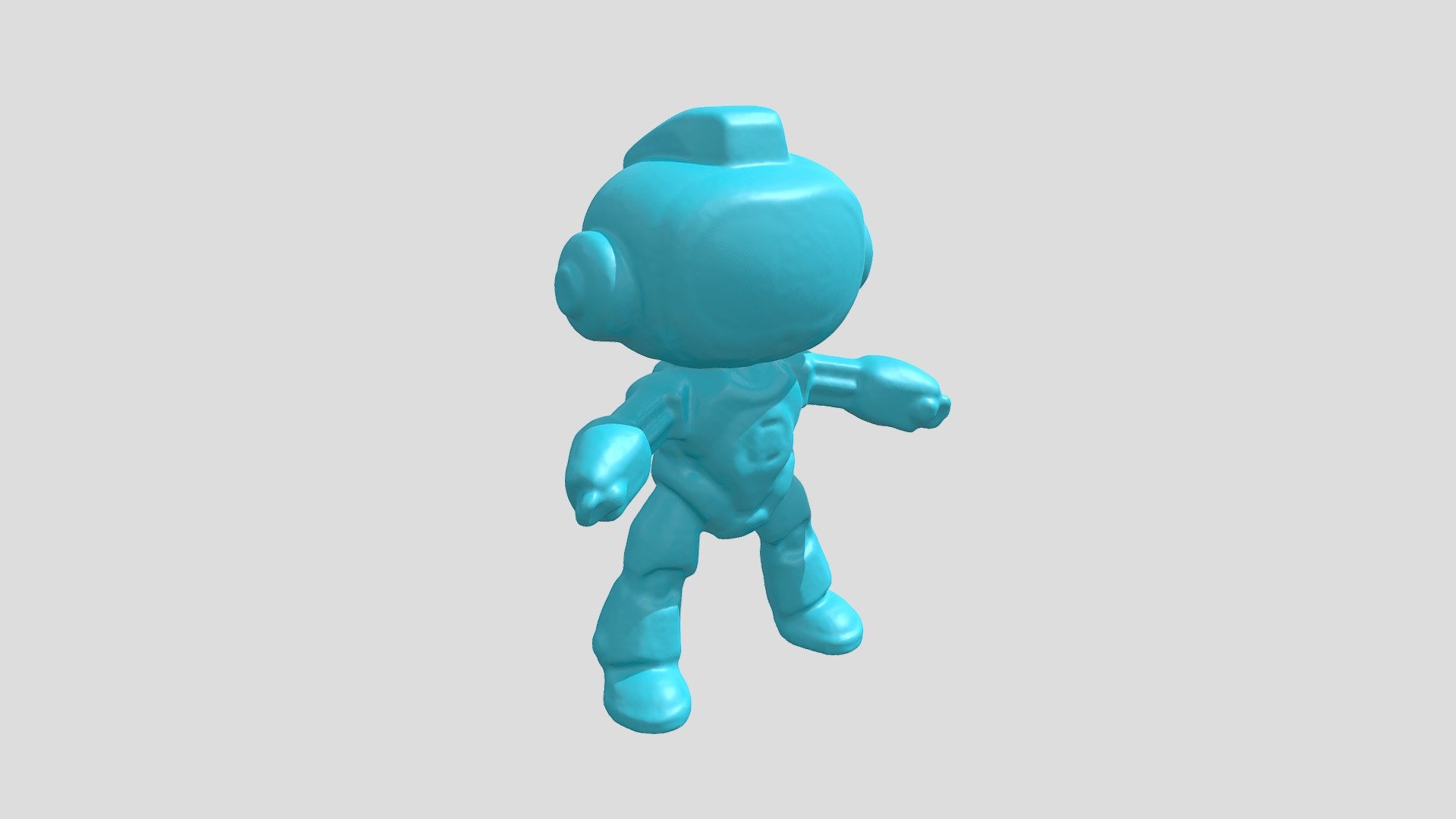 10cm Mini Robot by Revopoint Pop - 3D model by nicolausadi [9f58403 ...