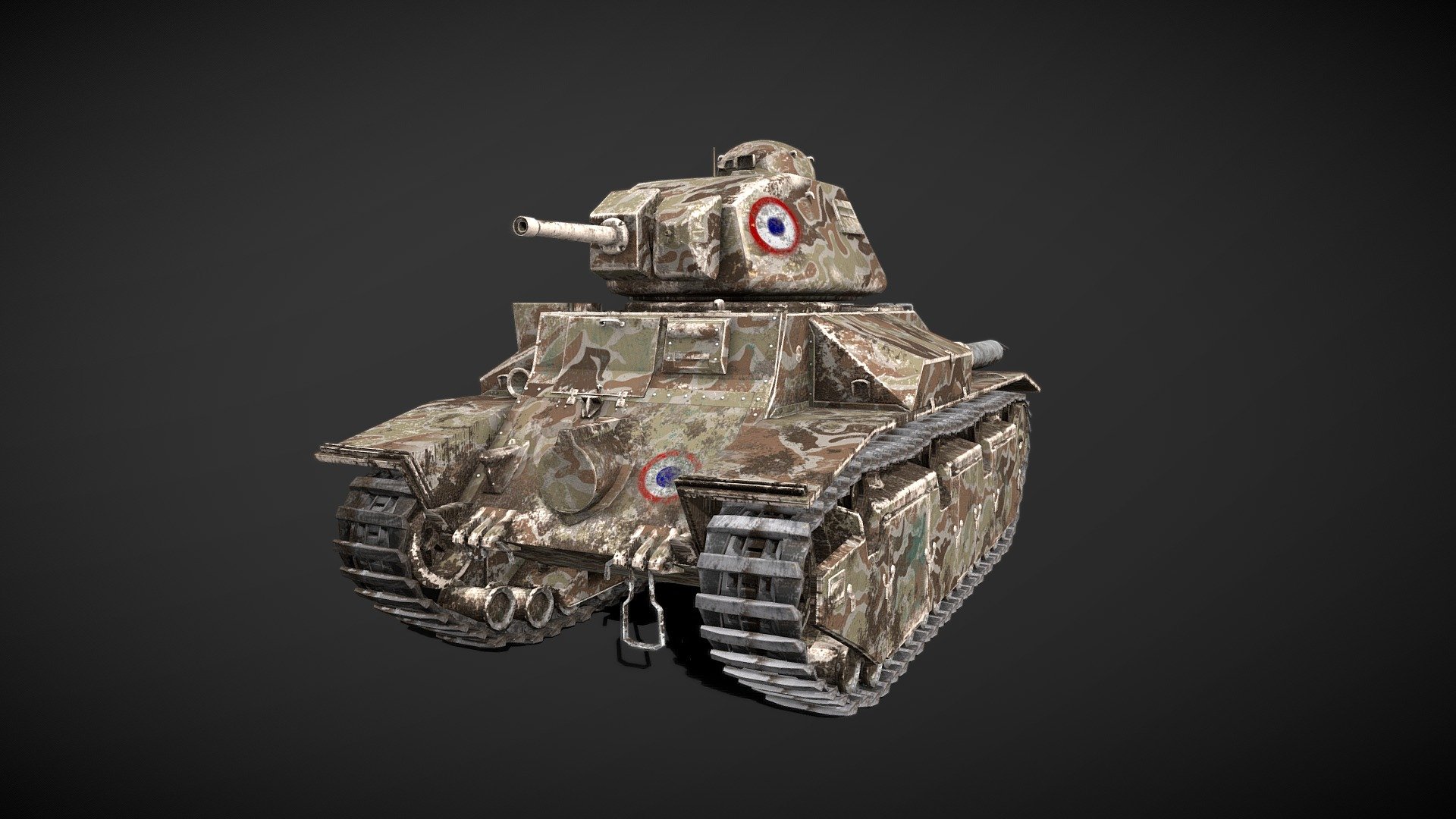 Renault D2 - 3D model by Ruslan Makarov (@ruslmakarov) [9f5922d ...