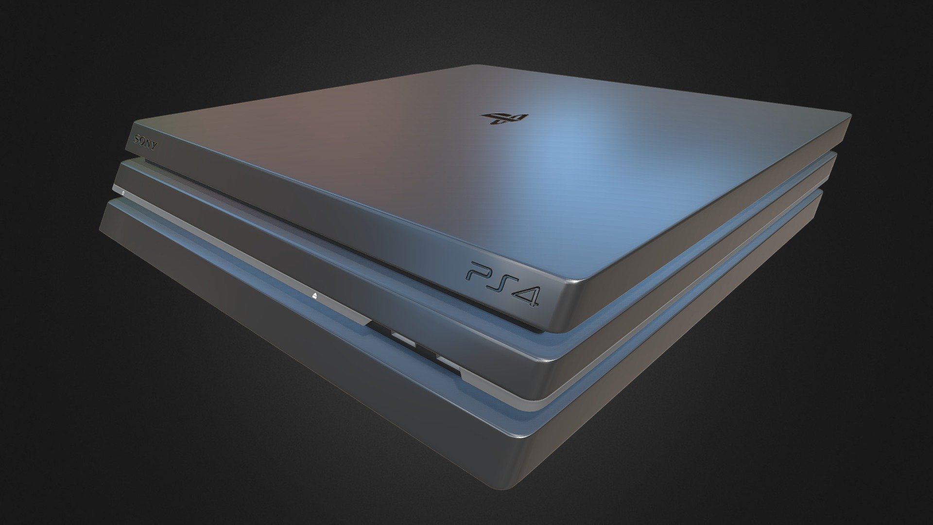 Playstation Pro 4 - Buy Royalty Free 3D model by cgaxis [9f59c69 ...