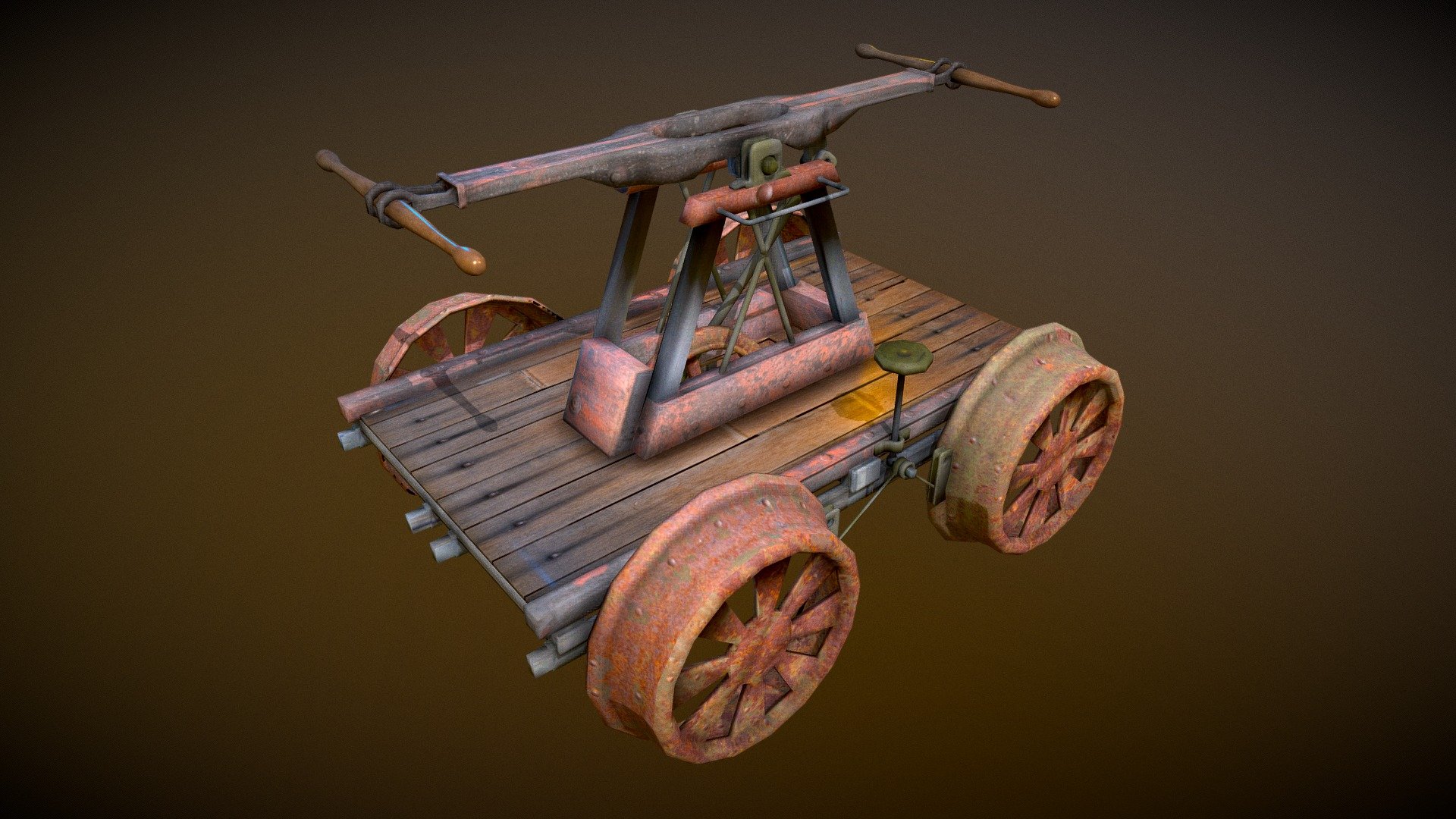 Handcar for a mod - 3D model by tiina.pyorala [9f5a6be] - Sketchfab