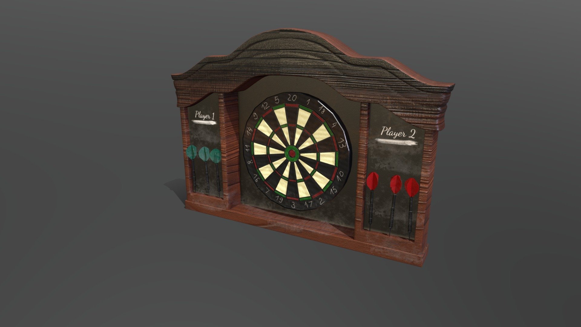 Darts - Download Free 3D model by chaschinkaa [9f5c4f1] - Sketchfab