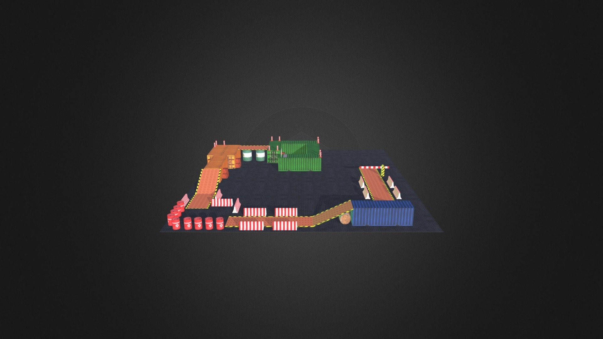 Car Parking Level Design - 3D model by zaidi40621 (@xaidi40621 ...