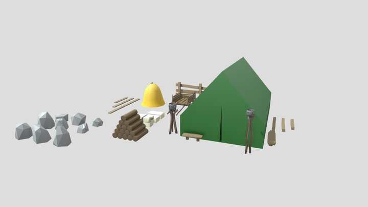 Hay 3D models - Sketchfab