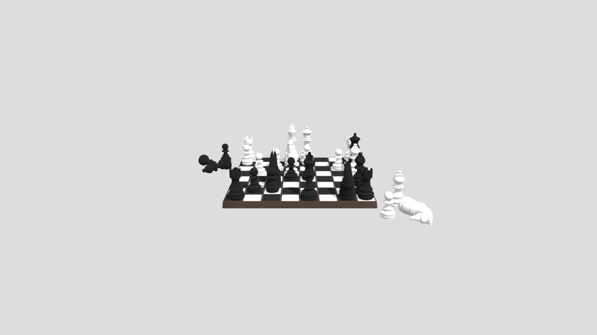 Chess Game - 3D model by Marcela Lozano (@MarcelaLozano) [9f5d37f ...