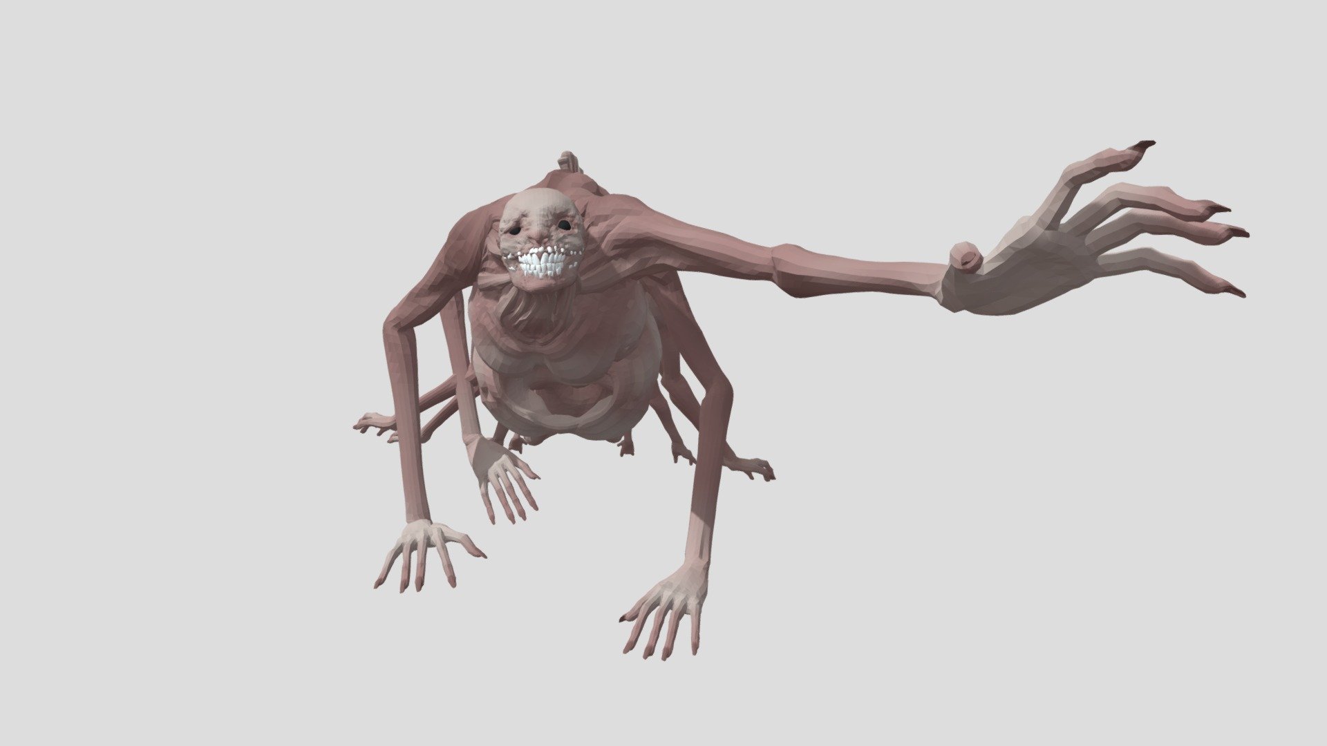 Fear Crawler All animation It Takes to - Download Free 3D model by alex ...