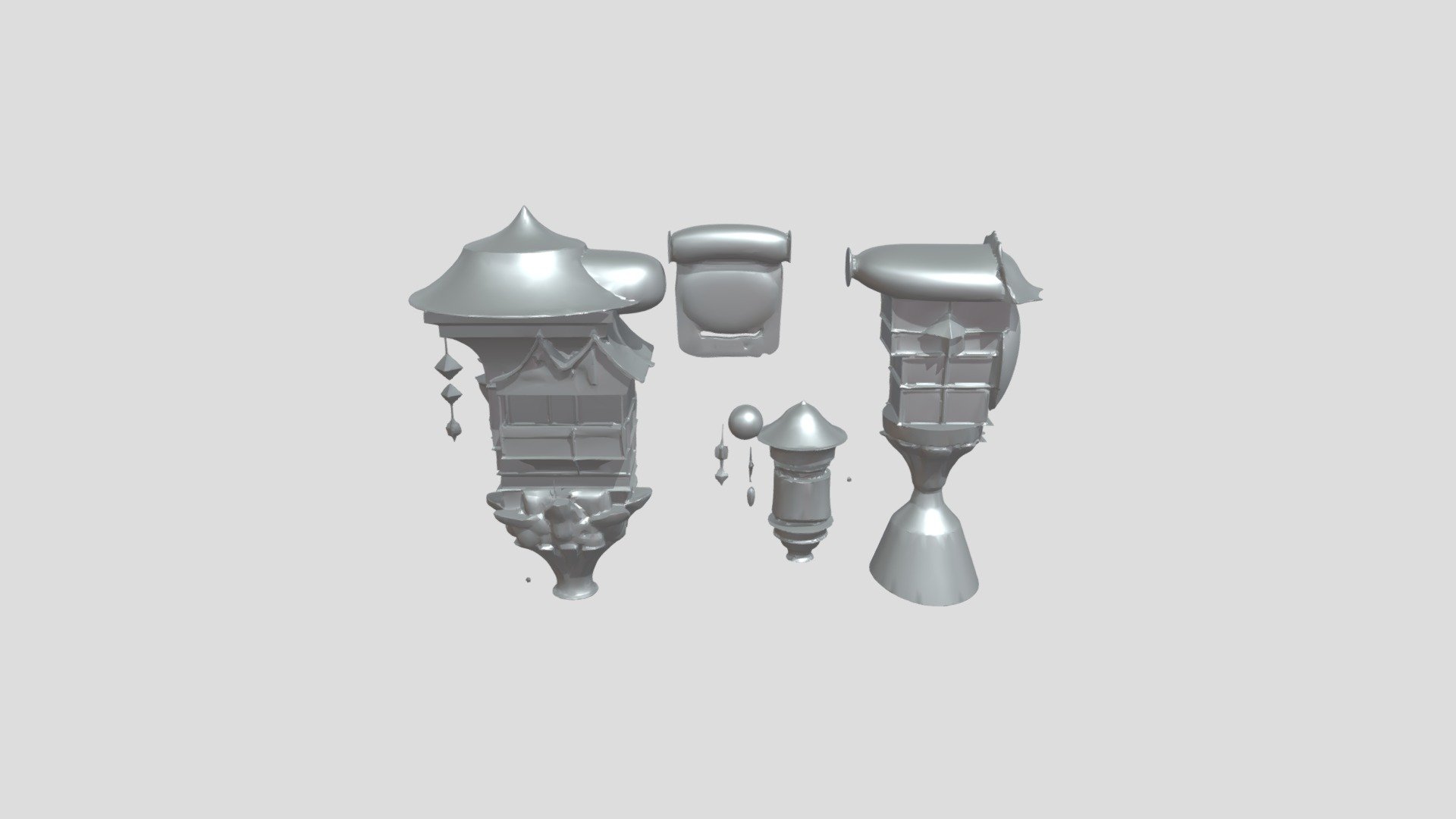 fantasy architectural structure - 3D model by mcmc4556 [9f5e403 ...