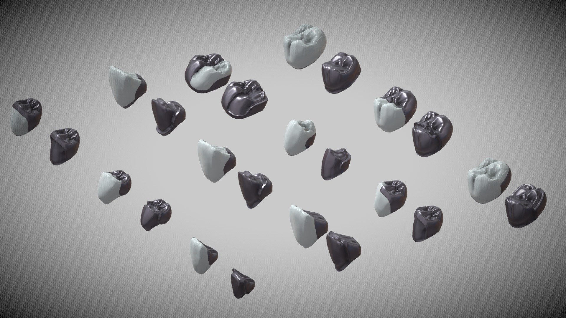 PFM Coping Designs - 3D model by Muhammad Nabeel ...
