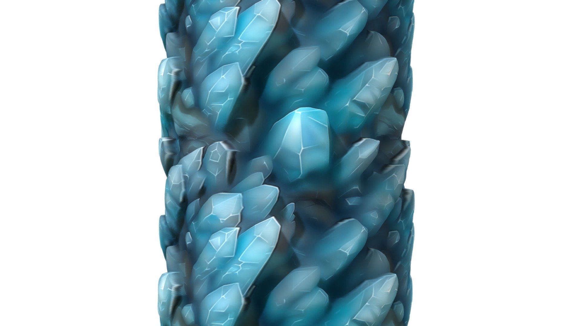 Stylized Crystal Seamless Texture - Buy Royalty Free 3D model by zames1992 [9f5fb1c] - Sketchfab ...