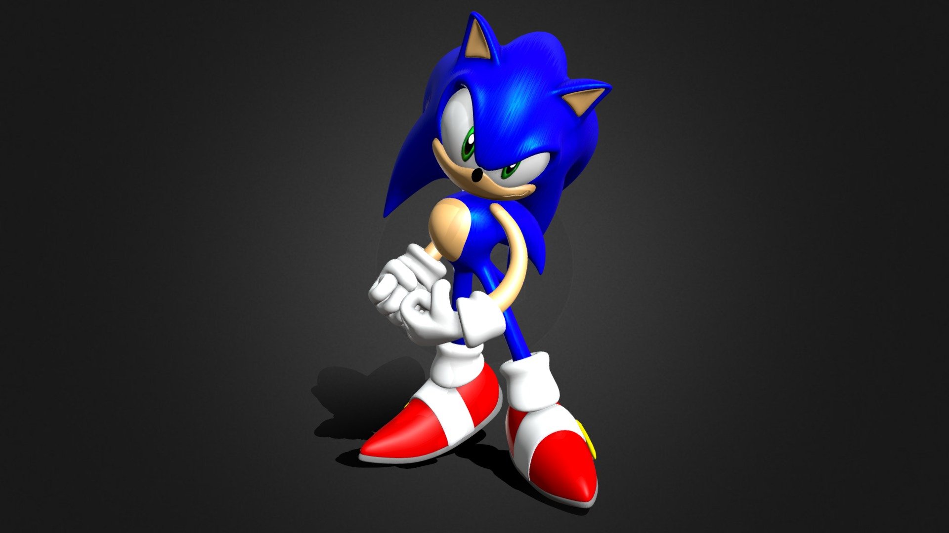 CGI SONIC ADVENTURE RIG - 3D model by Gabs.c4d [9f61829] - Sketchfab