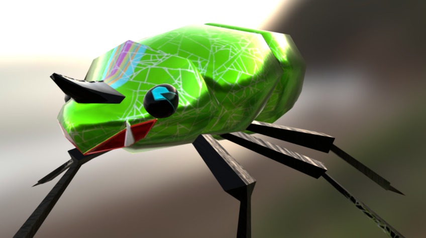 Bug - 3D model by amazonawarrior [9f633ec] - Sketchfab
