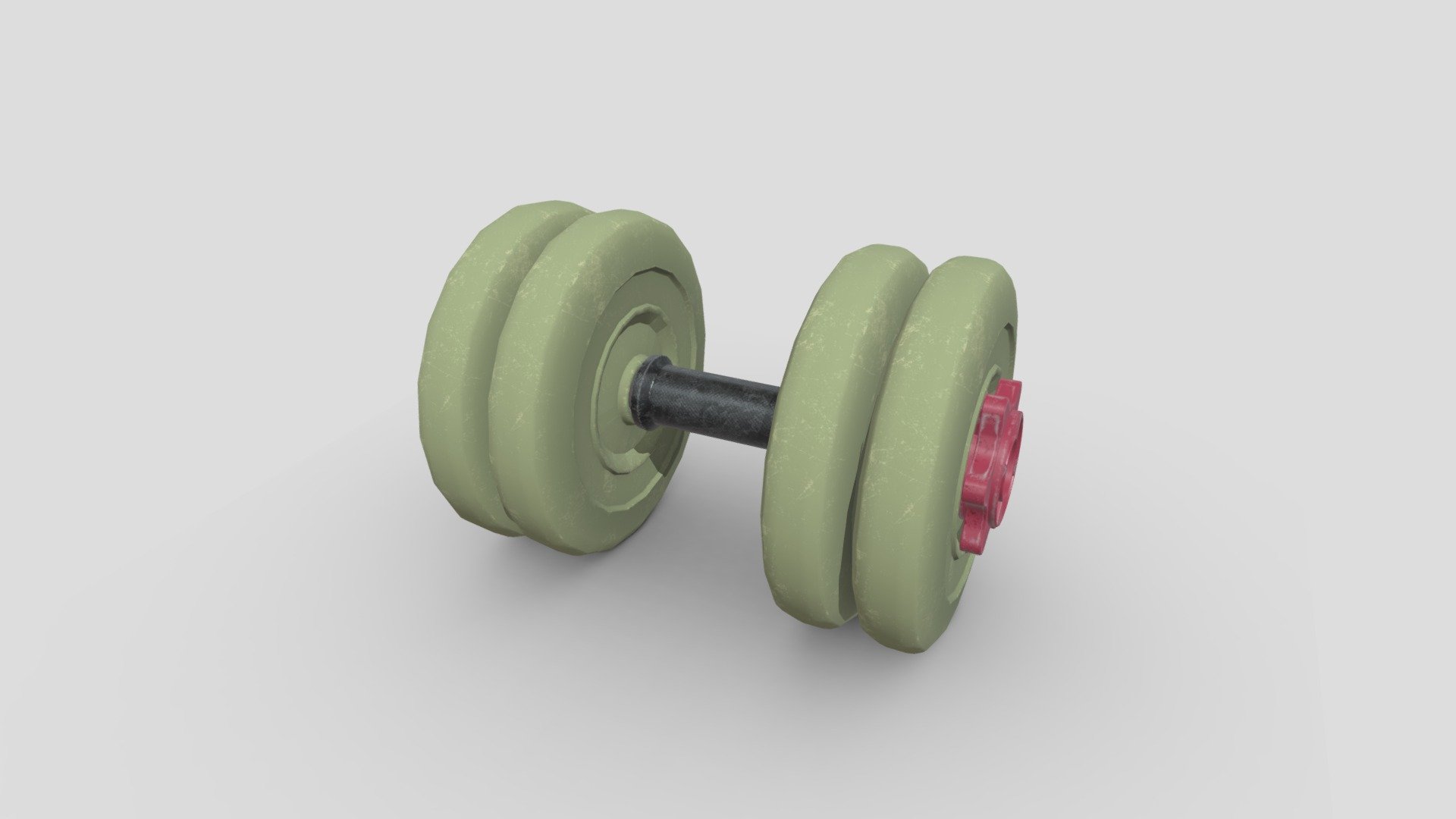 Dumbells - 3D model by l3clarke [9f65e5b] - Sketchfab