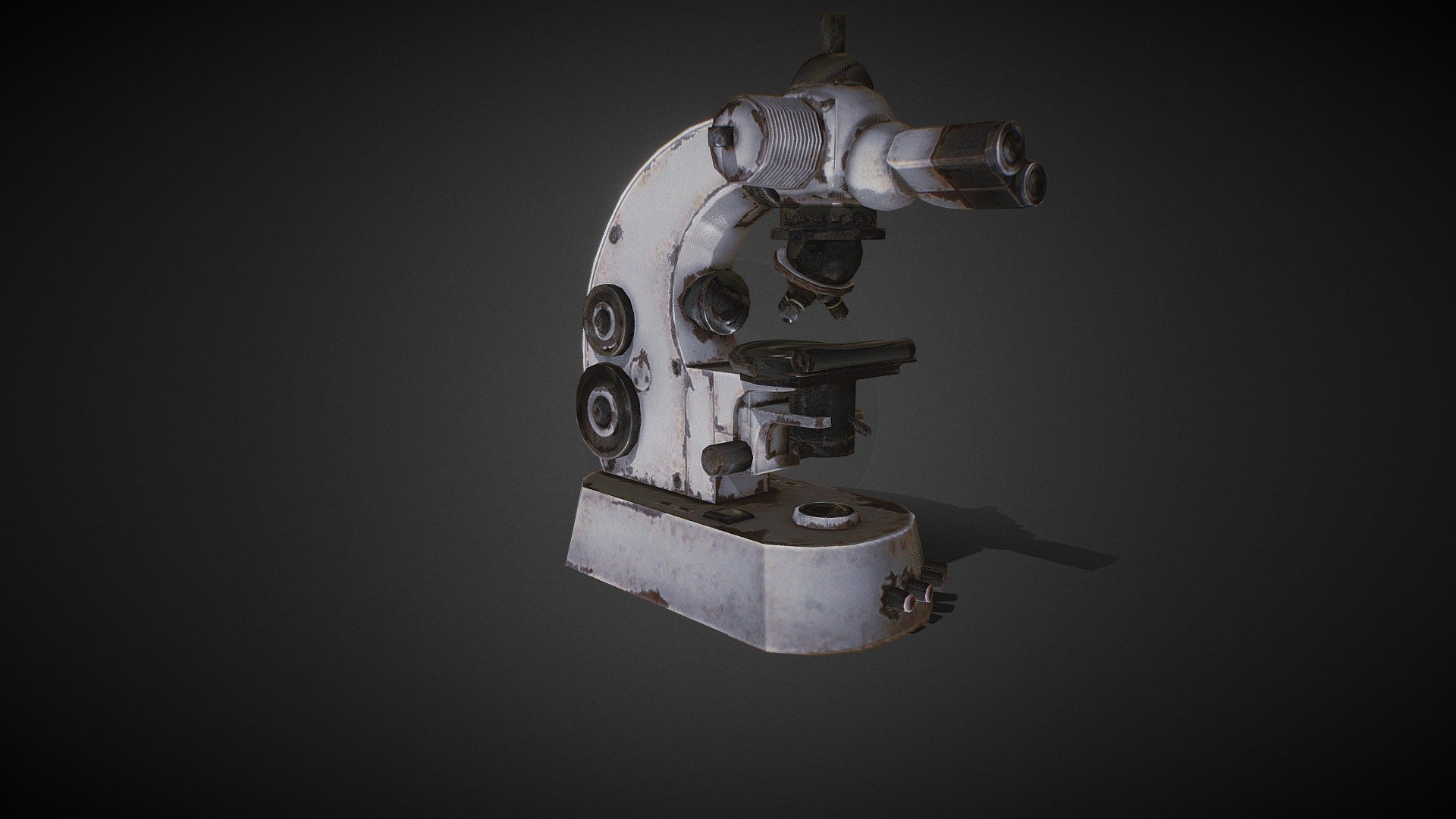 Microscope from Fallout 4 - 3D model by OpOrTo1990 [9f662be] - Sketchfab