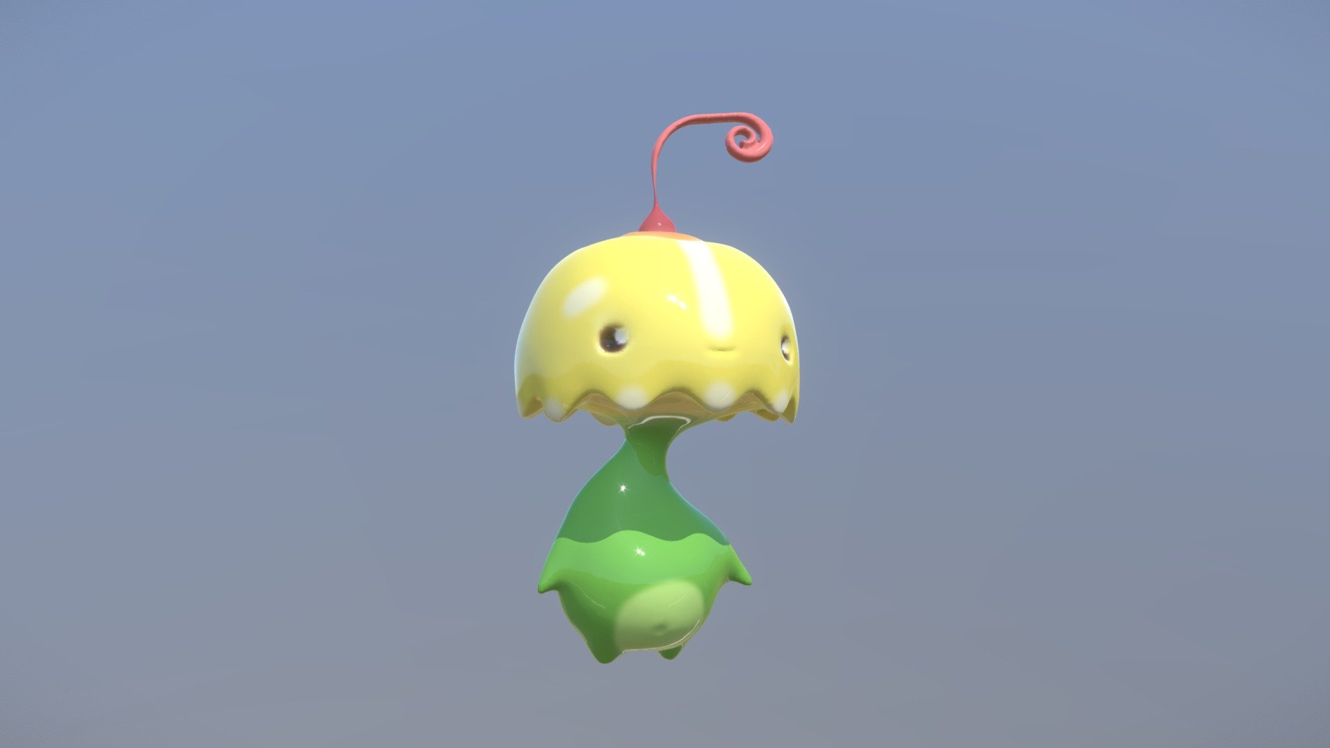 Pudding Alien - 3D model by Tkie [9f67587] - Sketchfab
