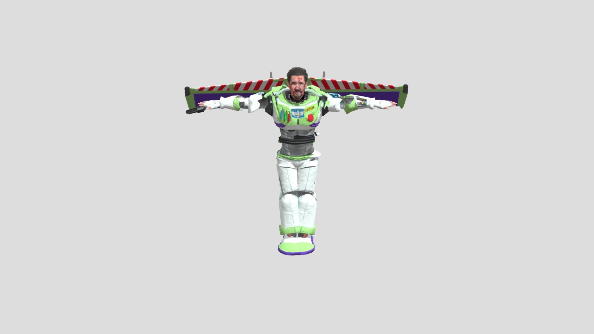 Buzz Lightyear Tim Allen Last Ronin Style - Download Free 3D model by ...