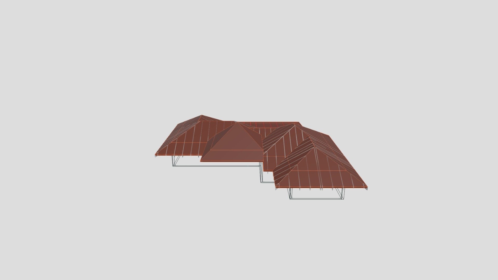 3d withj roof planes - 3D model by Lukesharland [9f67878] - Sketchfab