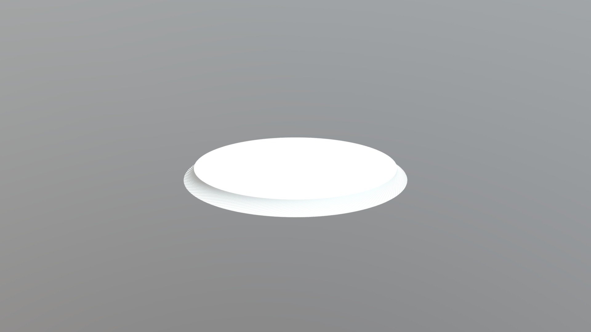 Sleek Minimalist Coaster with Textured Edge - Download Free 3D model by ...