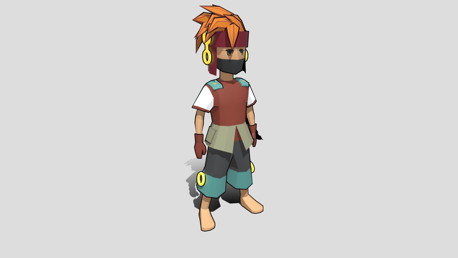 CHARACTER_TEST - 3D model by percylc12 [9f6849f] - Sketchfab