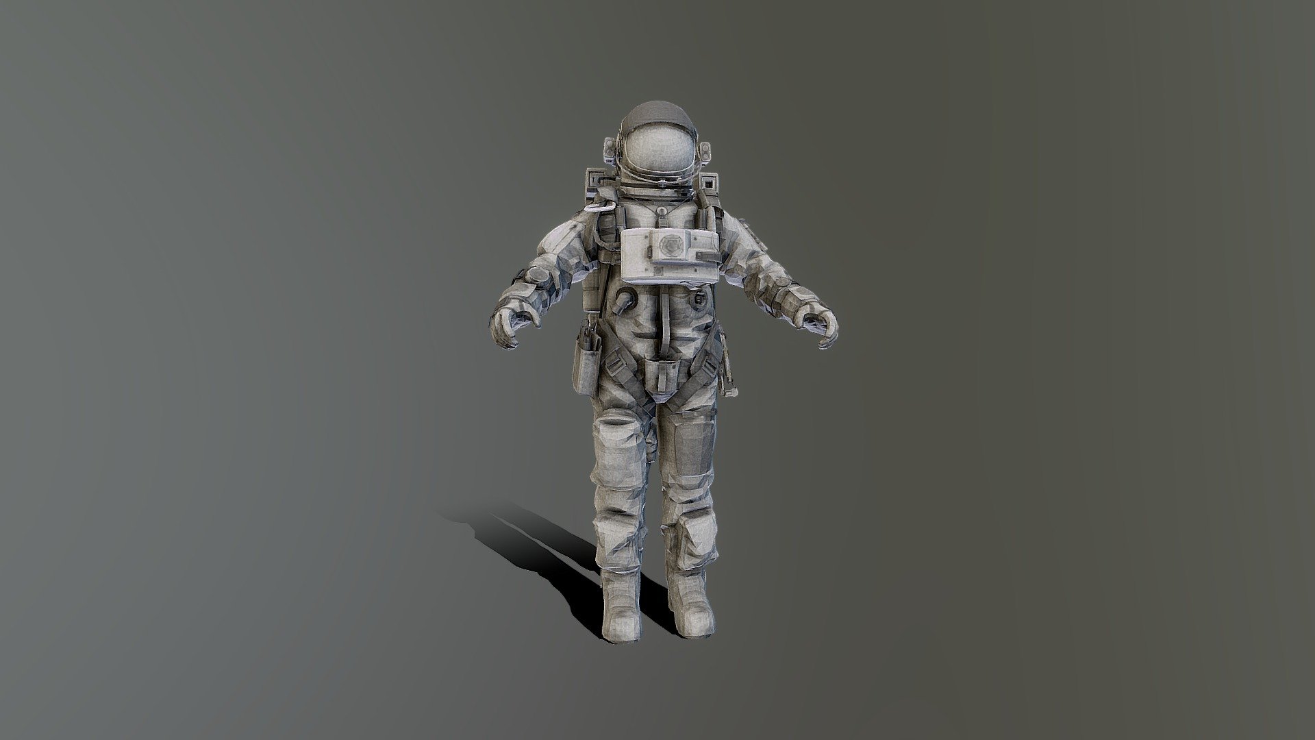 spaceman - 3D model by zzd19941023 (@zzd19941023) [9f68b60] - Sketchfab