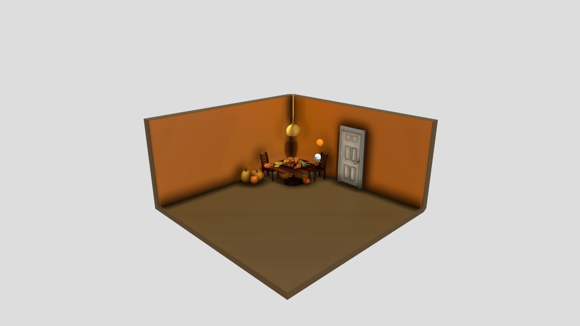 Maya_Halloween - 3D model by bellalyu (@bella2002.lyu) [9f69eb5 ...