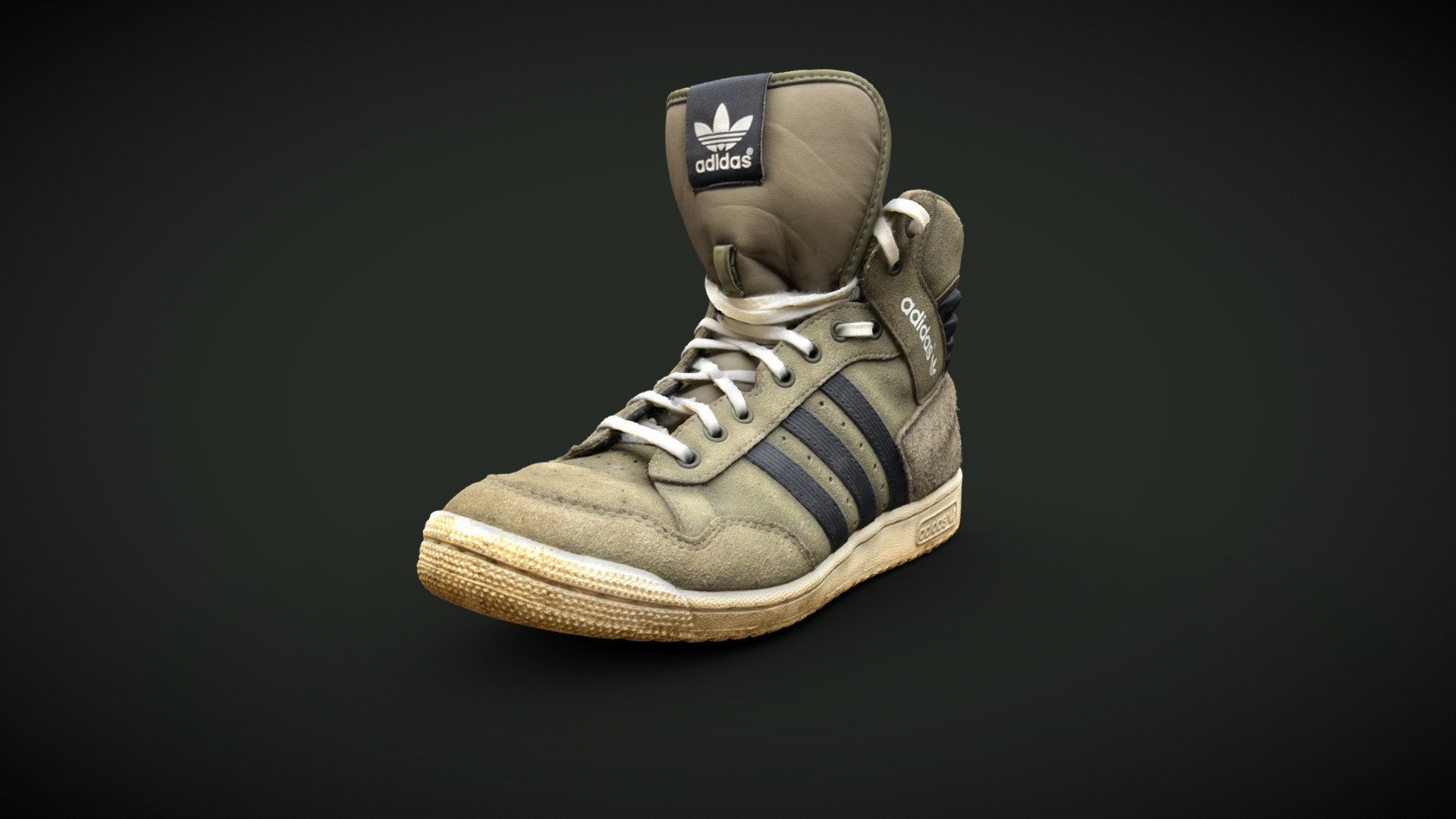 ADIDAS HIGH TOP sample - 3D model by les83machines [9f6b3a1] - Sketchfab