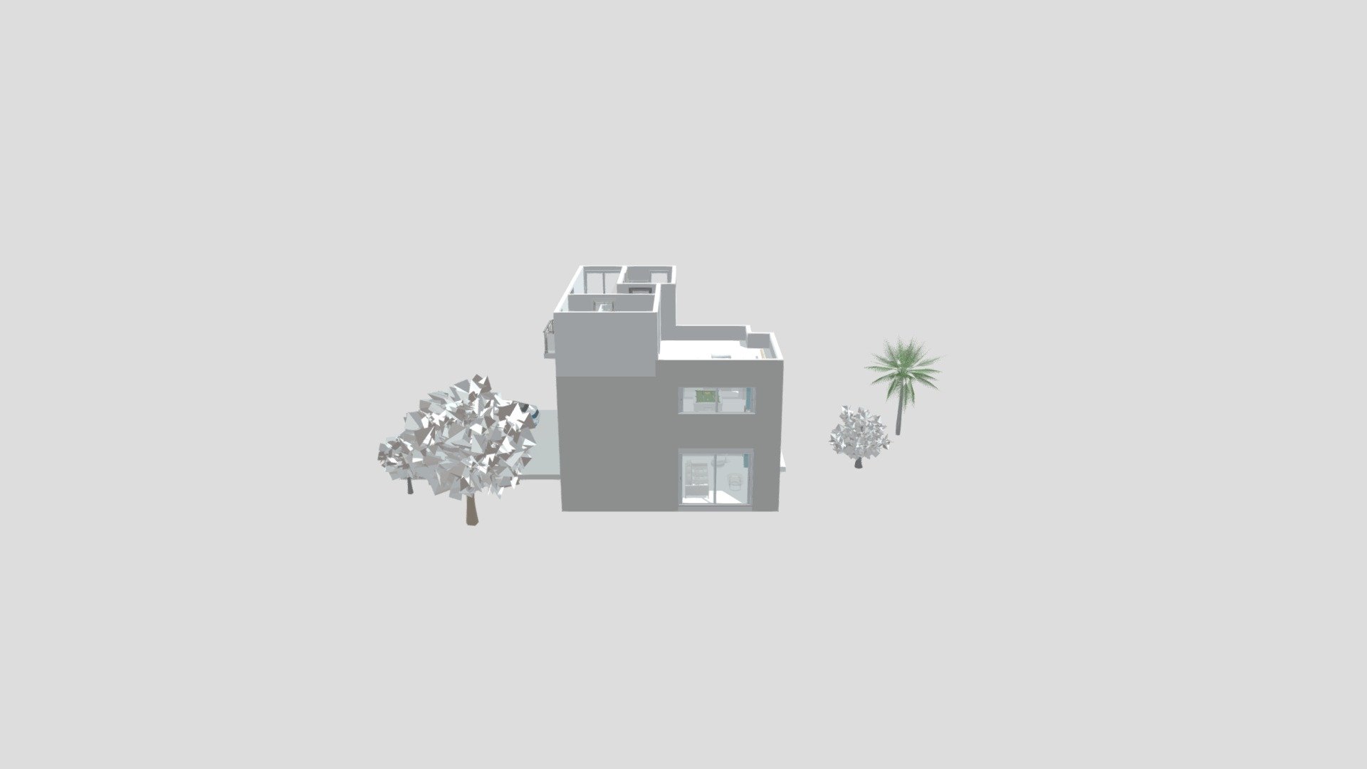 Rooftop House - 3D model by Home Design 3D (@homedesign3d) [9f6c242 ...