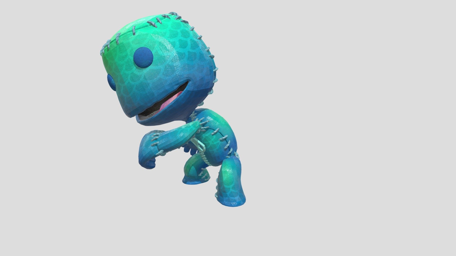 Sackboy - A Big Adventure sackboy+ Animation - Download Free 3D model ...