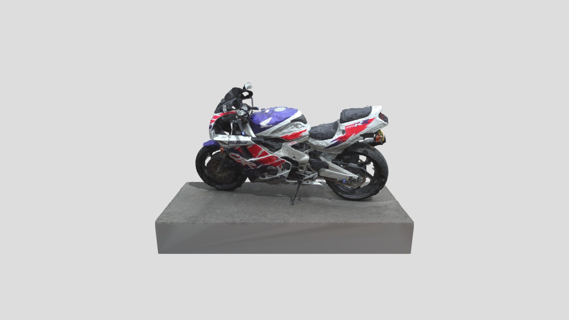 Honda Fireblade - 3D model by Alijag [9f6c859] - Sketchfab