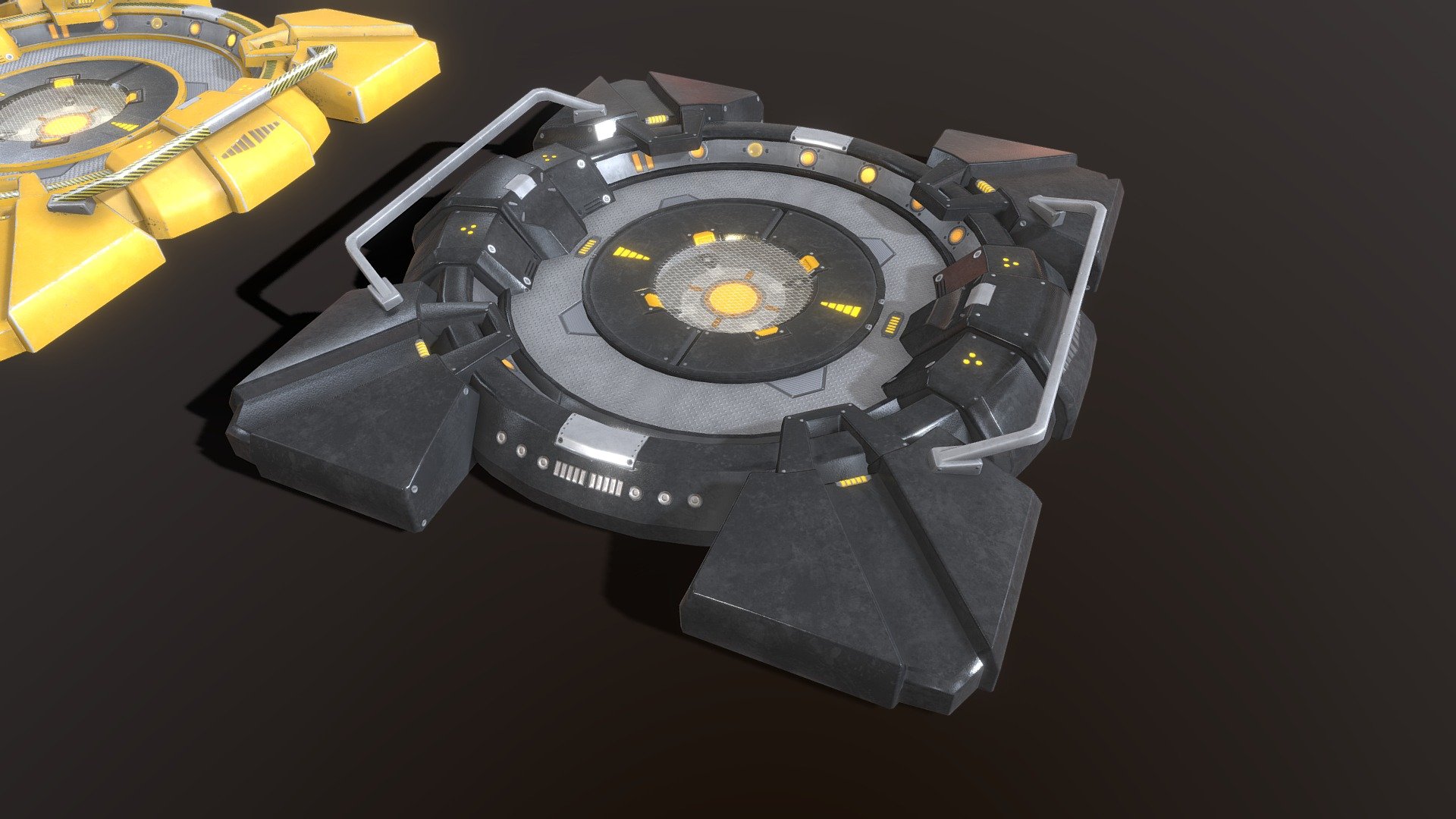 Sci-Fi Platform (Type A) - Buy Royalty Free 3D model by Experience Lab Art (@Experience_Lab_Art ...