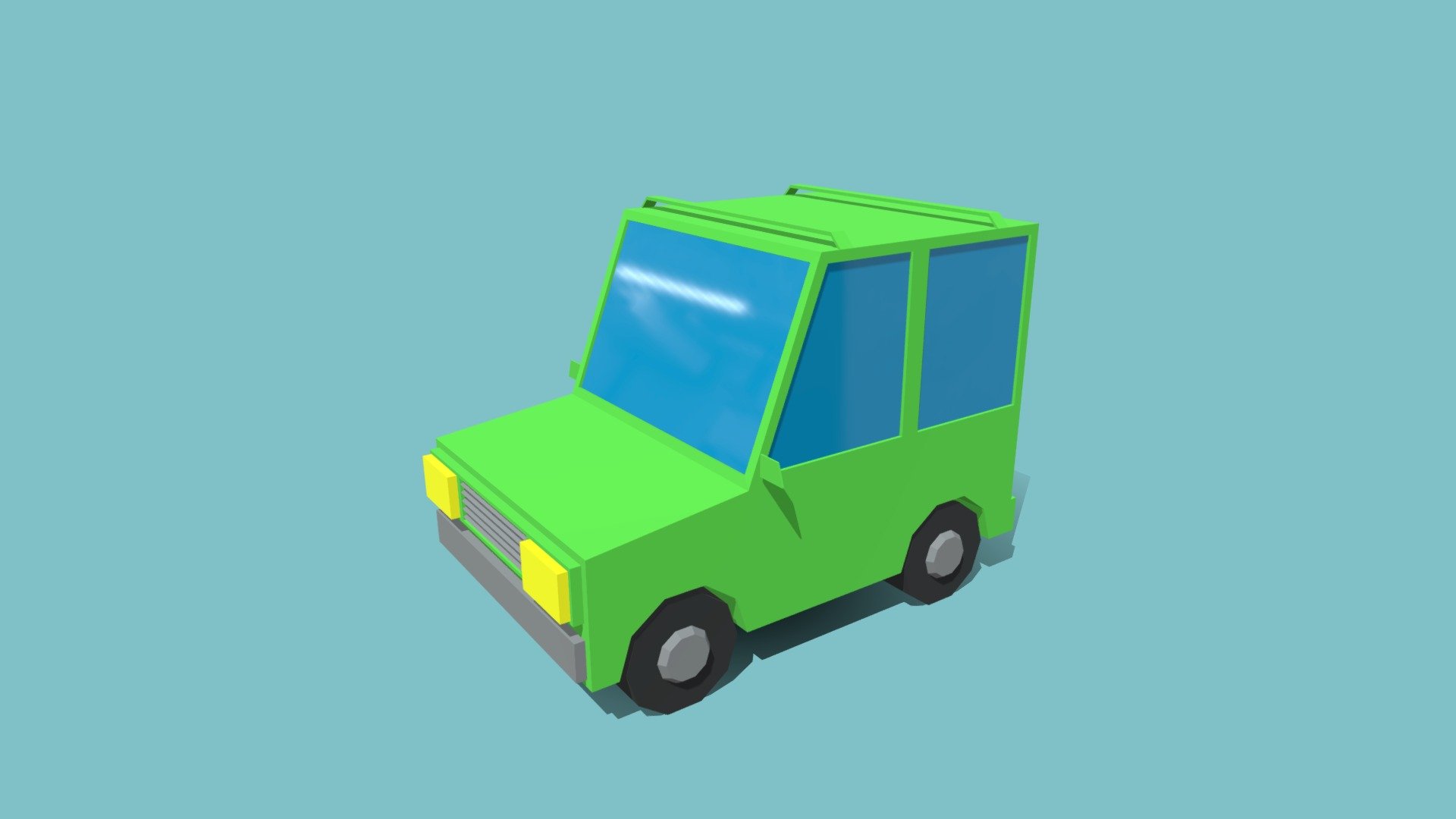 Macchinina Verde - 3D model by Francesco_Porro [9f7294c] - Sketchfab