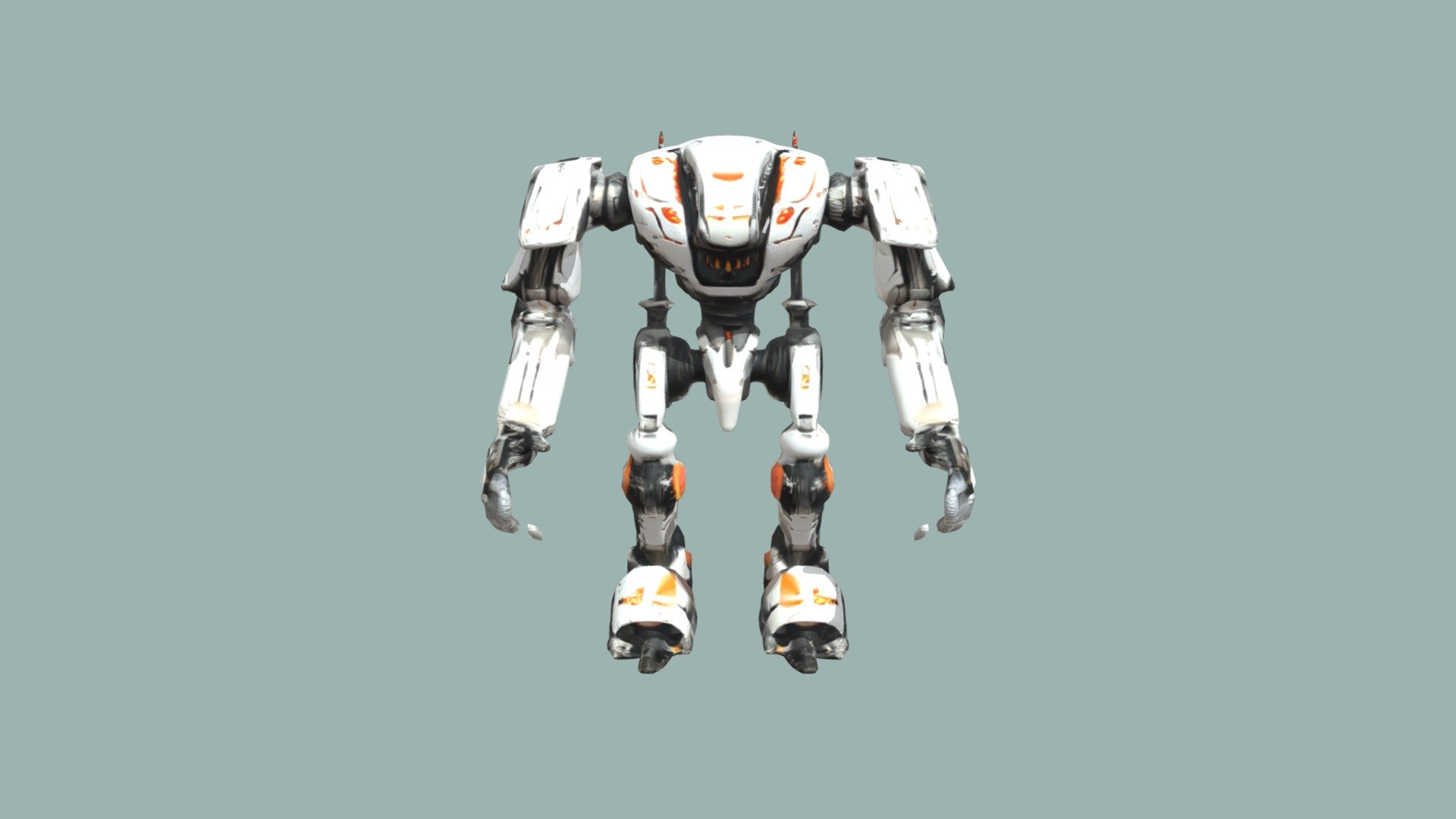 Mech robot(AI generated) - Download Free 3D model by drs (@drsdrs ...