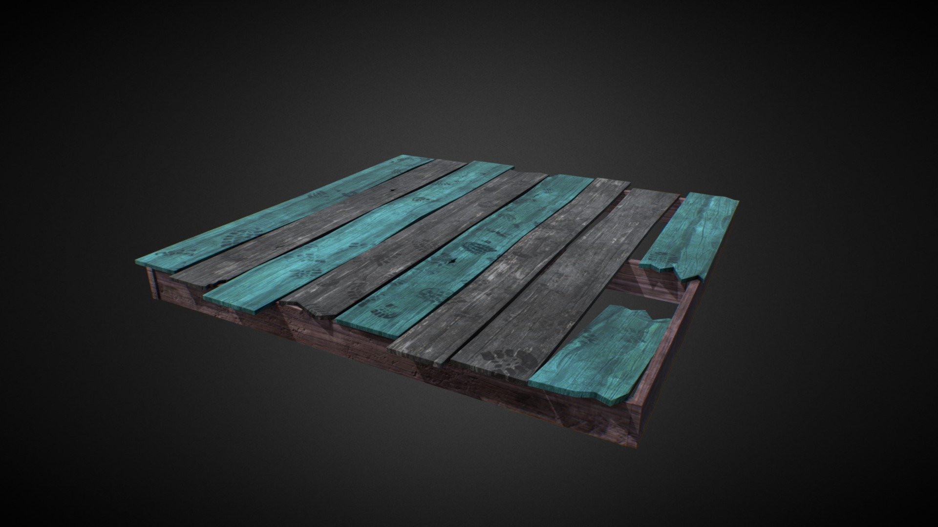 Wood support - 3D model by Taynan Quintino (@taynanquintino) [9f74719 ...